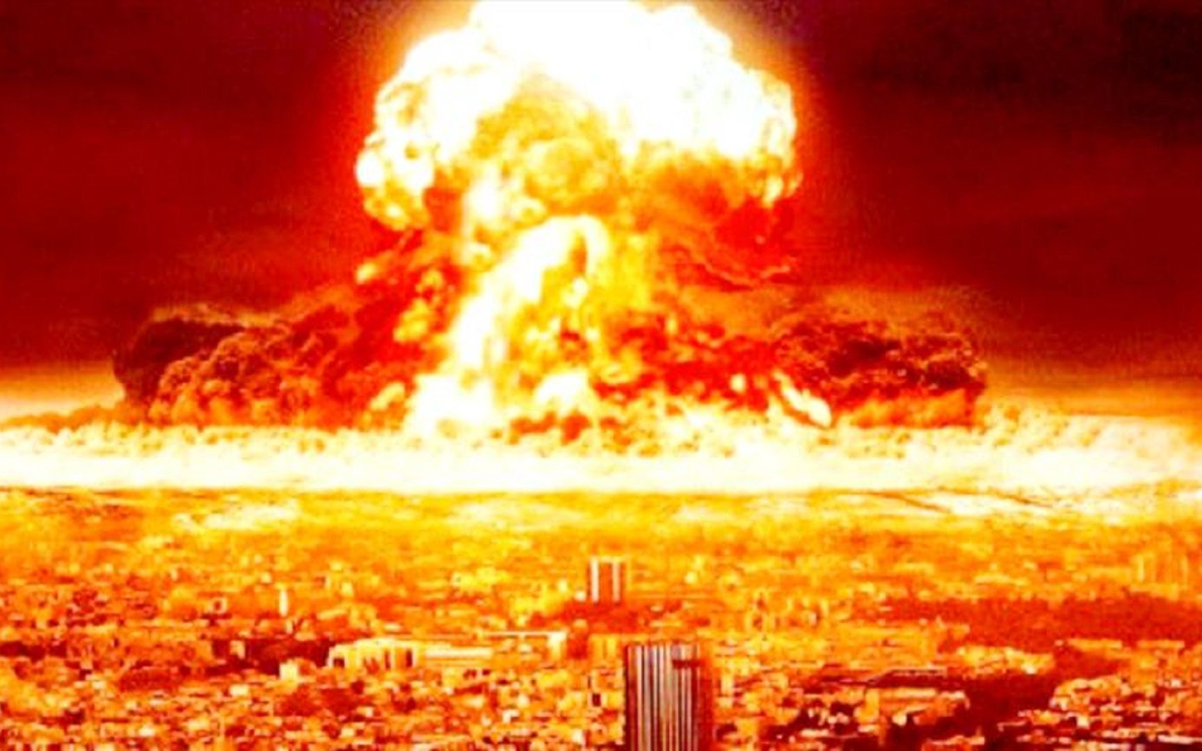 核武器太可怕了,爆炸瞬间,可以将你的城市瞬间毁灭