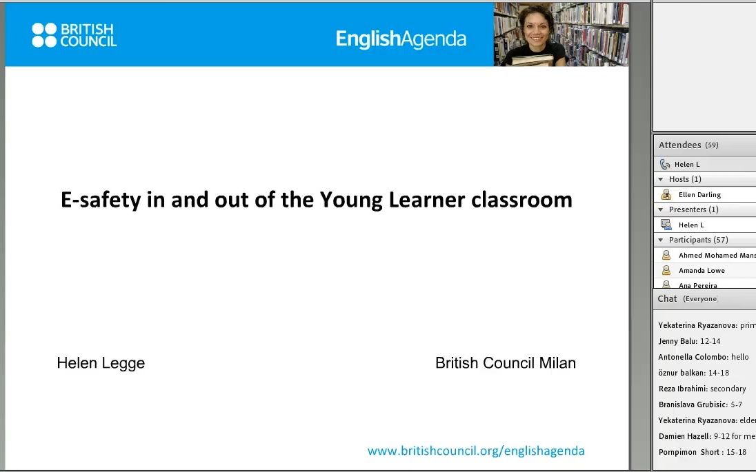 E-safety in and out of the young learner classroom 如何确保少儿网络安全