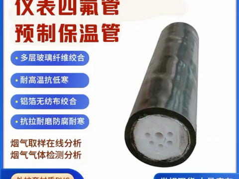 伴热管线烟气脱硫采样复合管 一体化在线分析伴热管