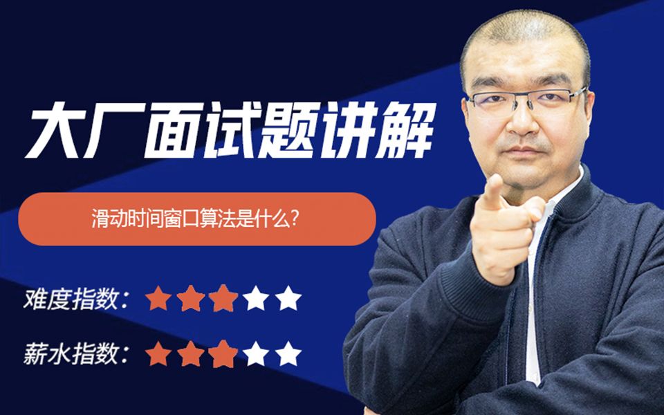 滑动时间窗口算法是什么?