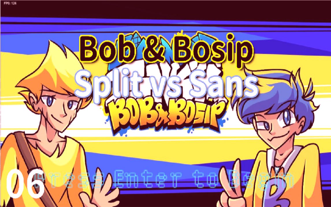 ...& Bosip 模组啦!Sans 也来了! Friday Night Funkin 周五放克夜 第...