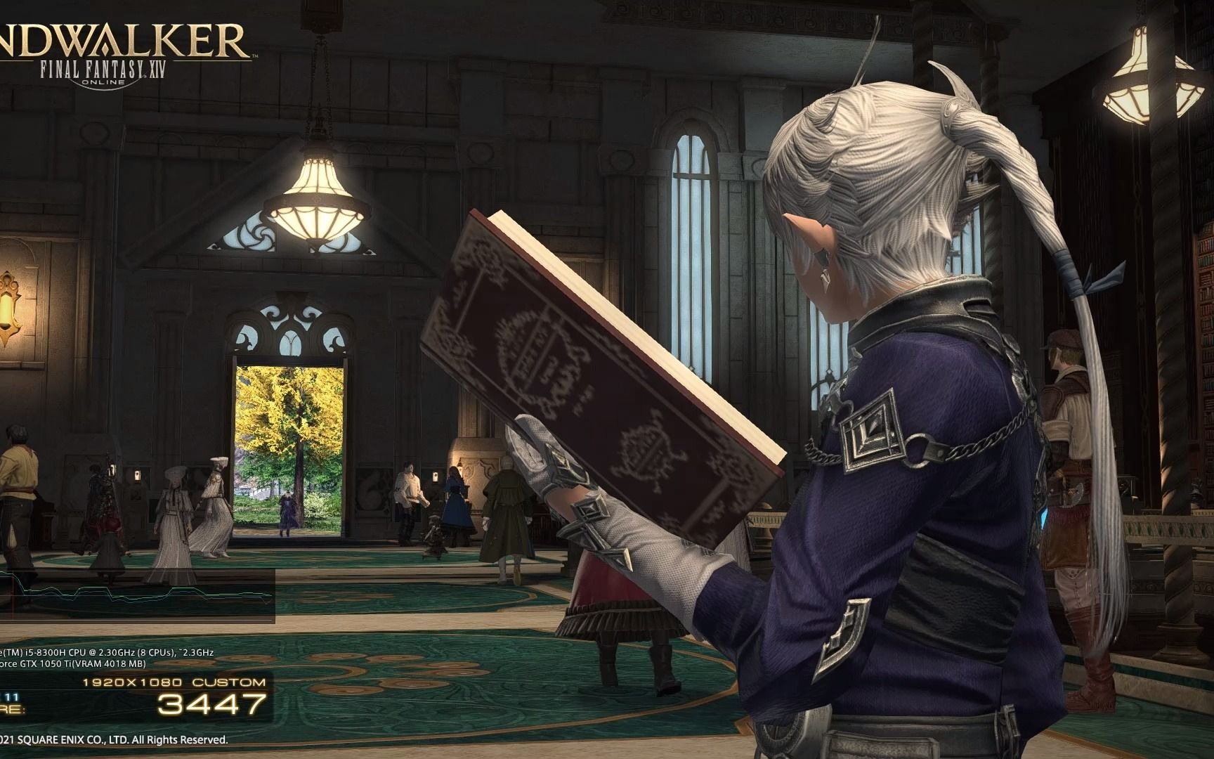 【FF14】1050Ti笔记本可以流畅玩FF14 6.0吗(6.0跑分软件测试)