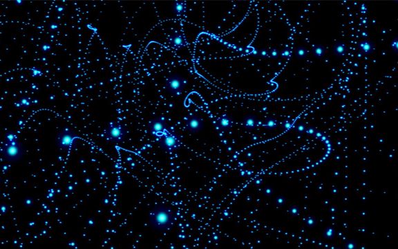 阿里前端大牛10分钟打造粒子效果网页特效,惊呆了!