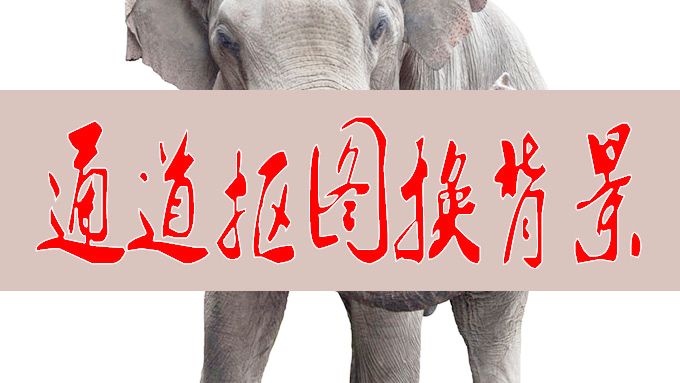 PS教程:通道抠图换背景实战案例讲解 PS抠图教程等你来学哦