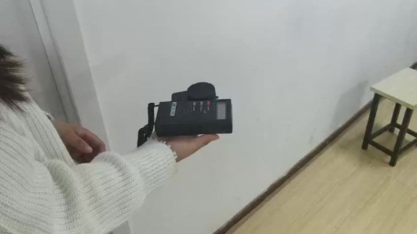 火灾应急照明和疏散指示标志的照度测试。#消防安全 #消防