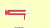 柱塞式液压缸原理动画 教学用素材