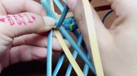 藤条编织六角花收纳筐教程一
