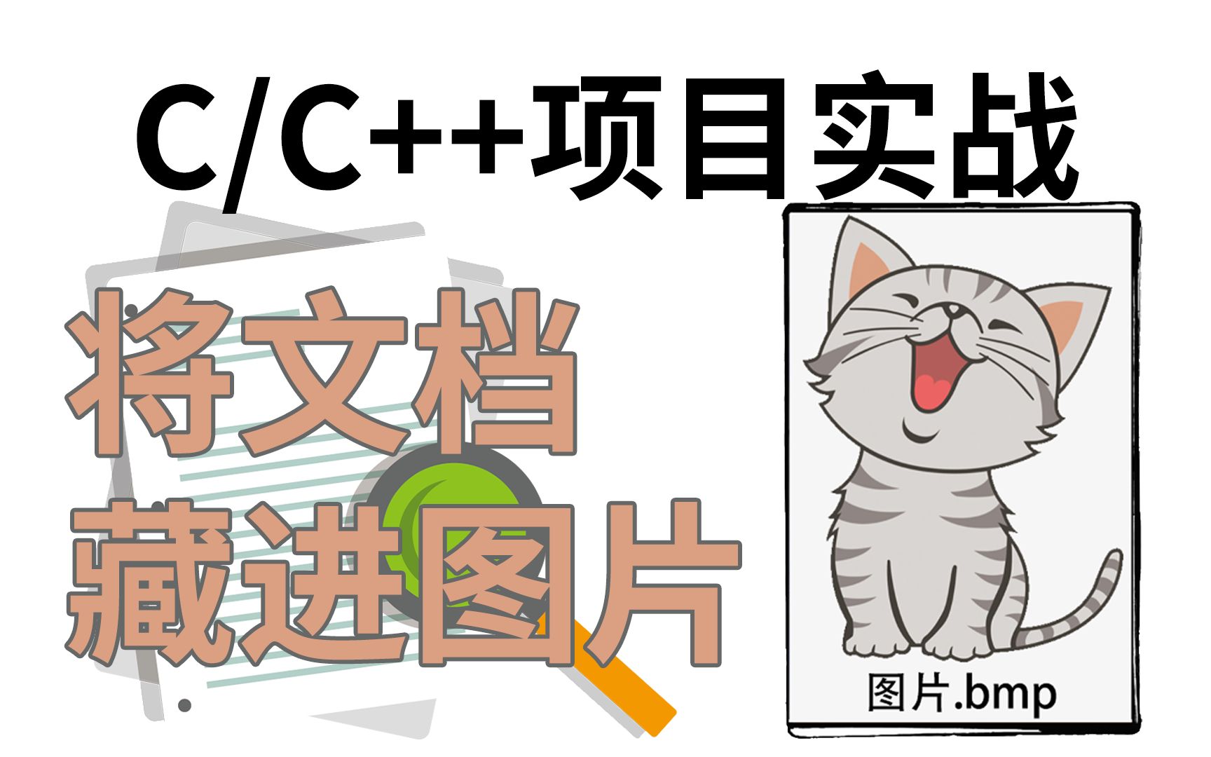 ...秘密被别人发现怎么办,用这招,C语言文档隐藏术,将你的文档藏进图片