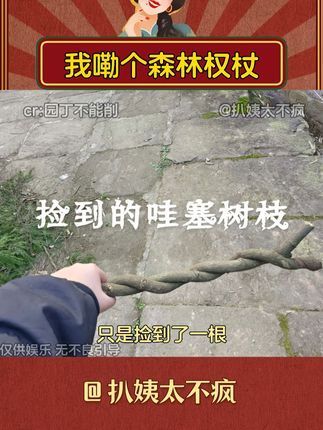 我嘞个森林权杖 #万万没想到 #求教程 #童年宝藏