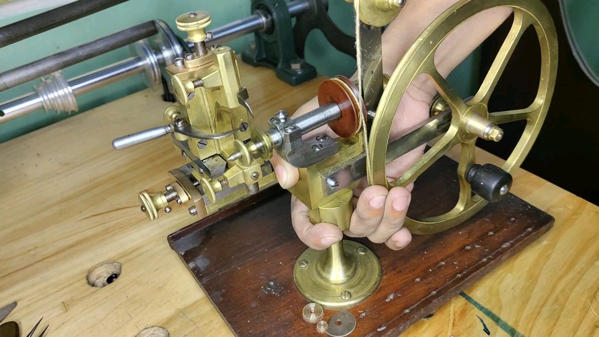 【记录】试制怀表齿轮成功