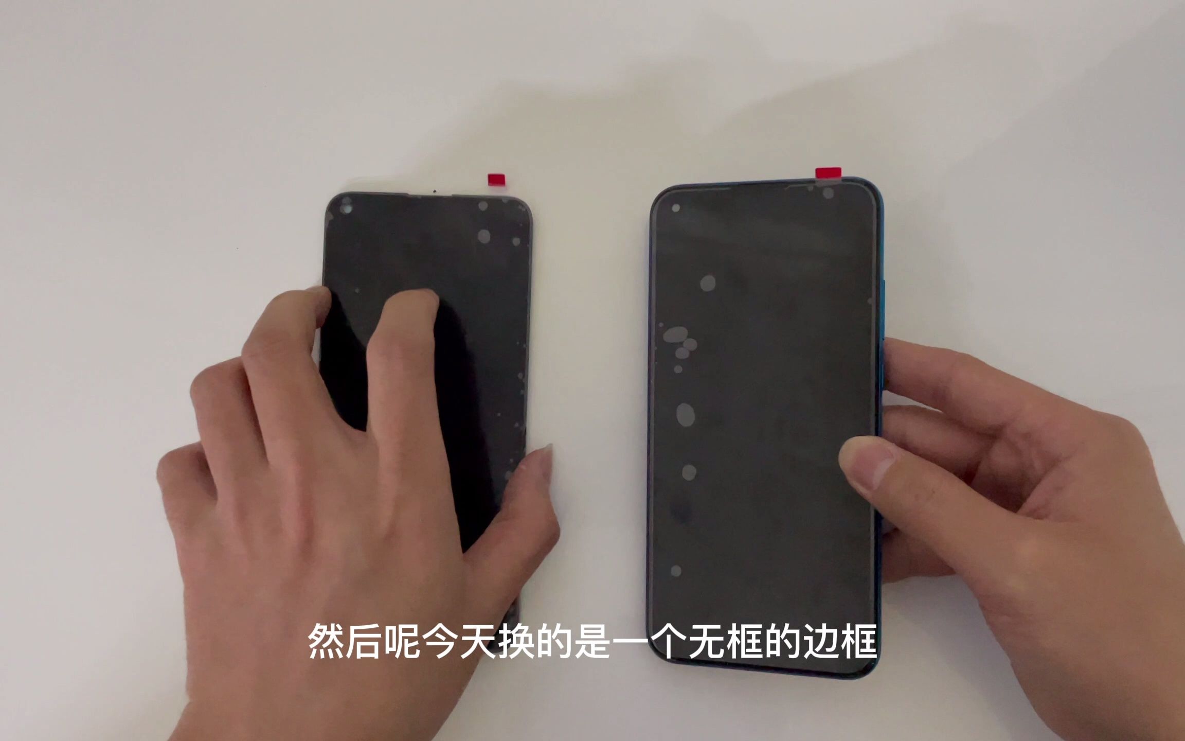 畅享10换无框拆机装屏教程 play3 play4t 拆机拆后盖换屏幕黏胶视频