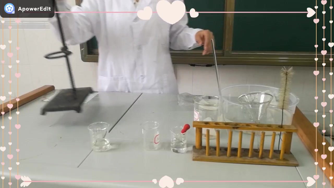初中化学实验过滤操作