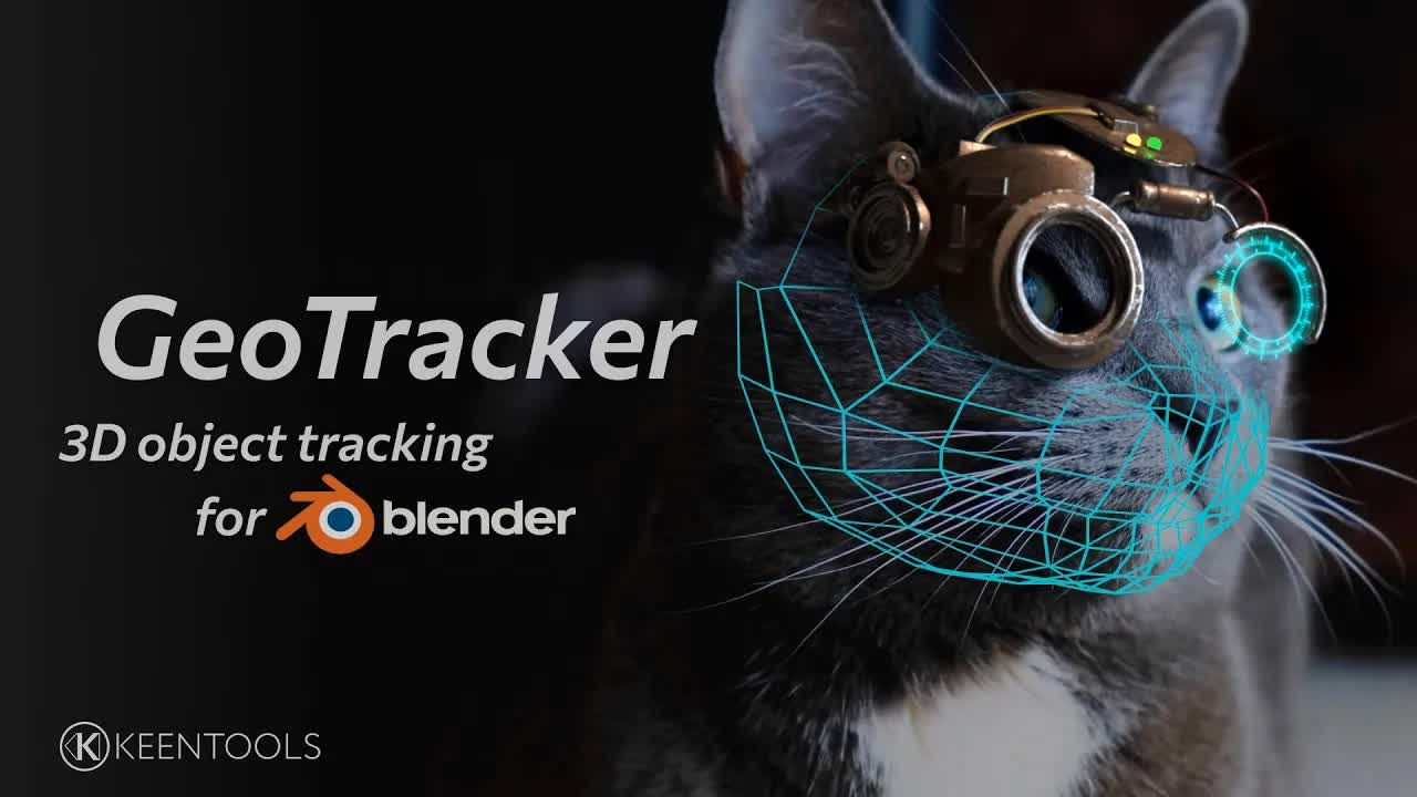 【中字】Blender GeoTracker物体追踪插件