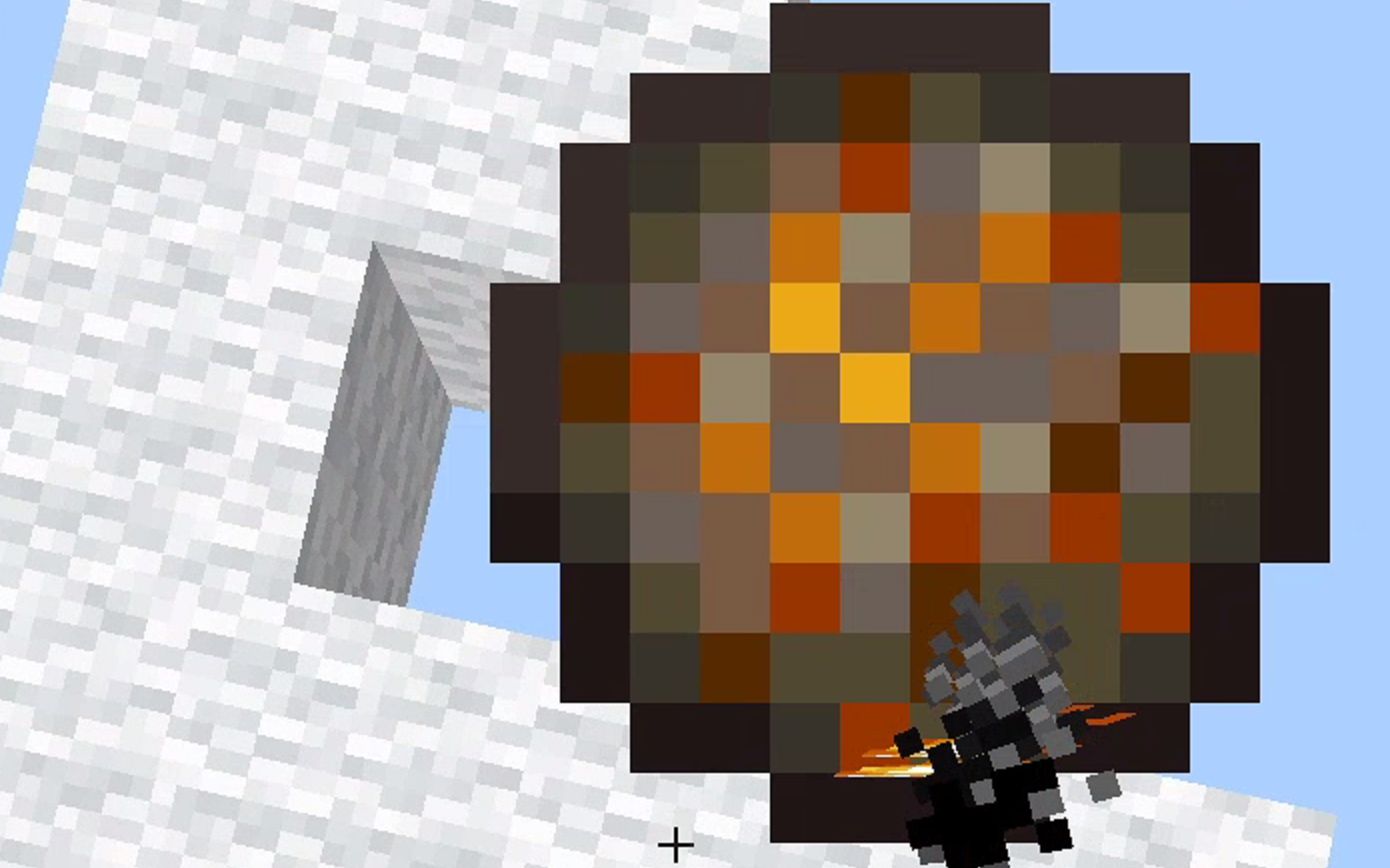 我的世界,用指令做出可火箭跳的烈焰球和可自救的搭桥蛋!hyplgv基岩...