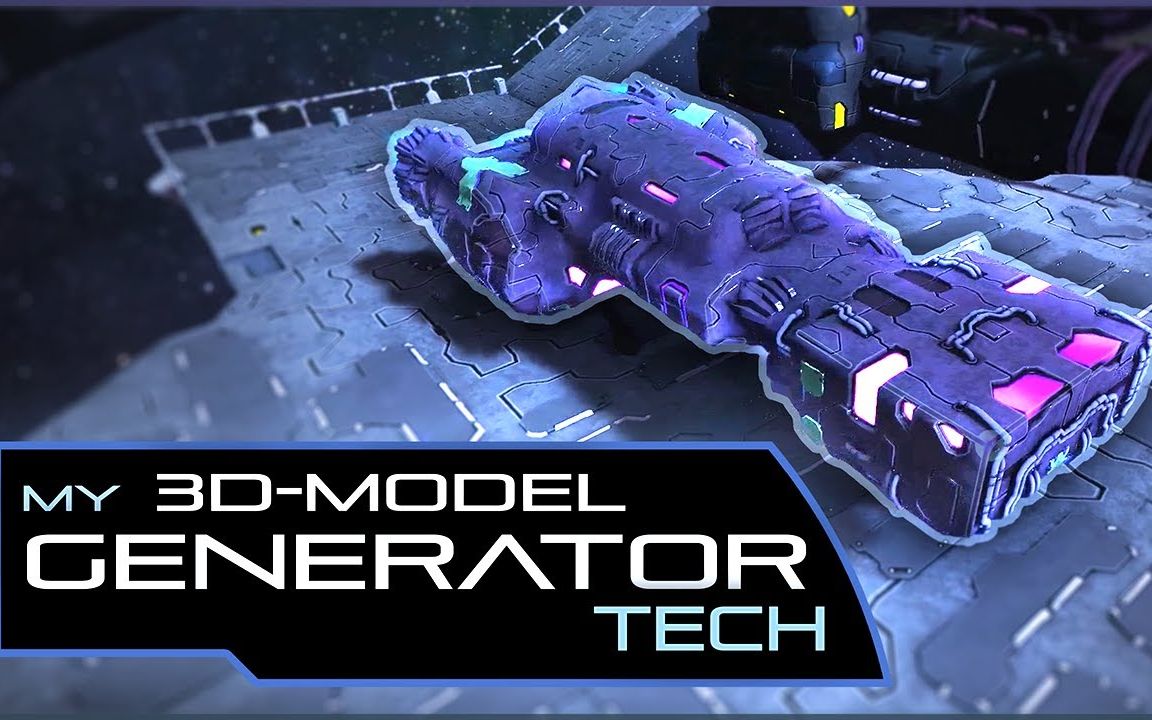 宇宙探索独立游戏开发日志-实时3d模型生成技术