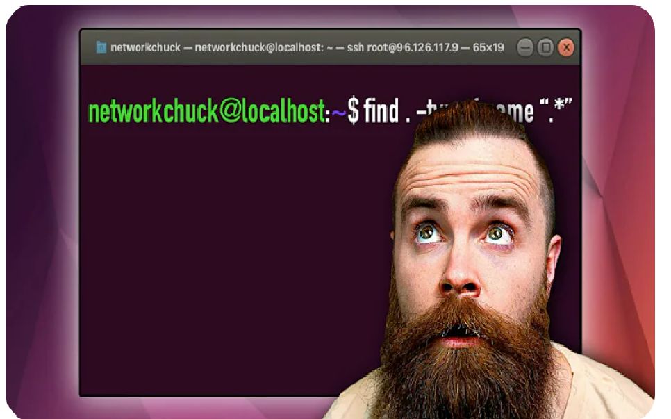【英文字幕】NetworkChuck 网络教学 60个你需要知道的Linux命令(十...