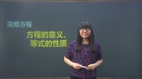 五年级数学上册 第7集 方程的意义、等式的性质