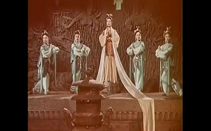 ...灯》(1959年) 中央实验歌剧院舞剧团 主演赵青 (电影表演大师赵丹女儿)