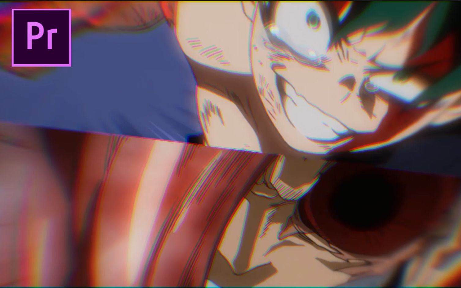 如何在PR中做出切割转场