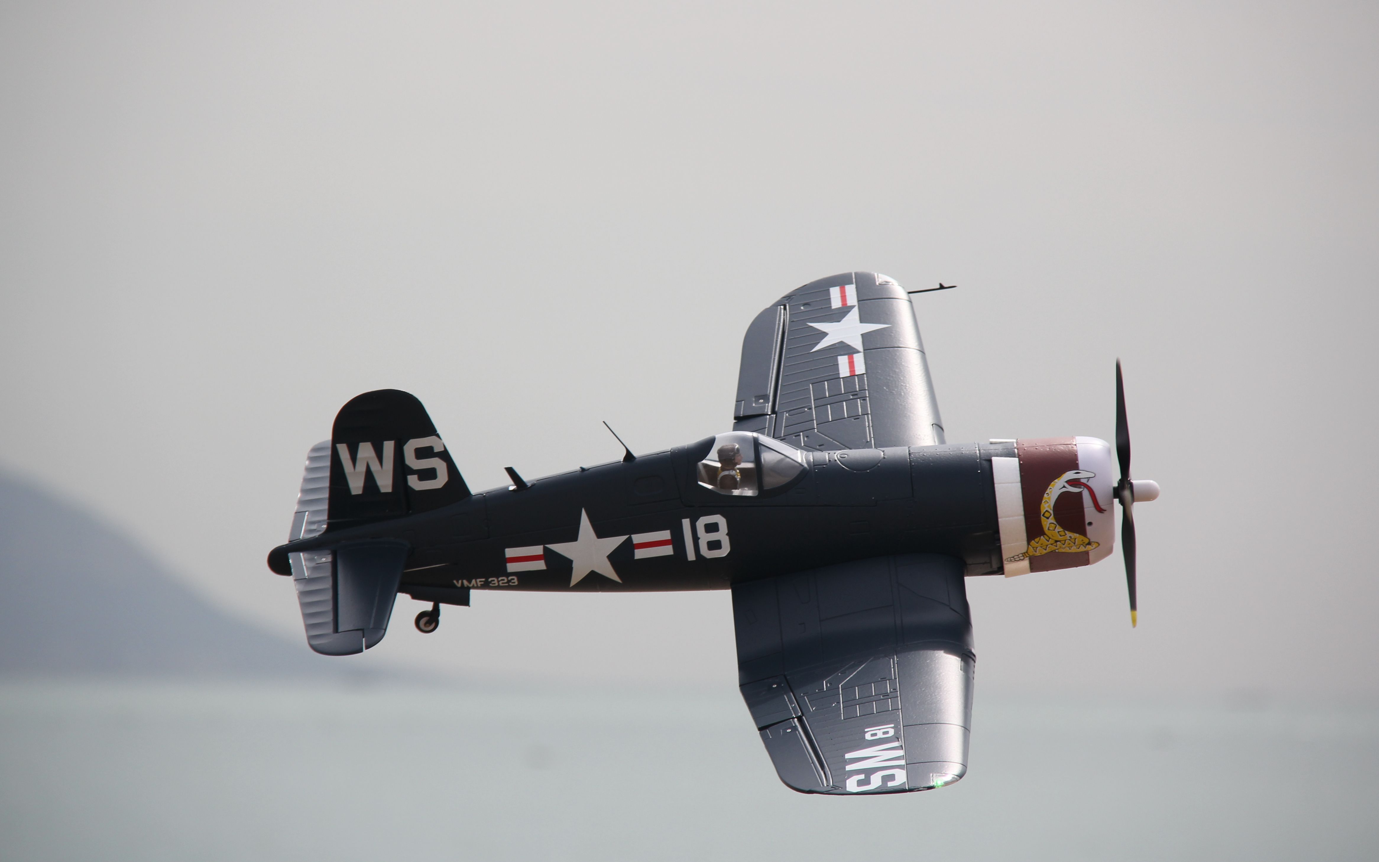 飞舞的“海盗旗” 蓝箭F4U开箱测评