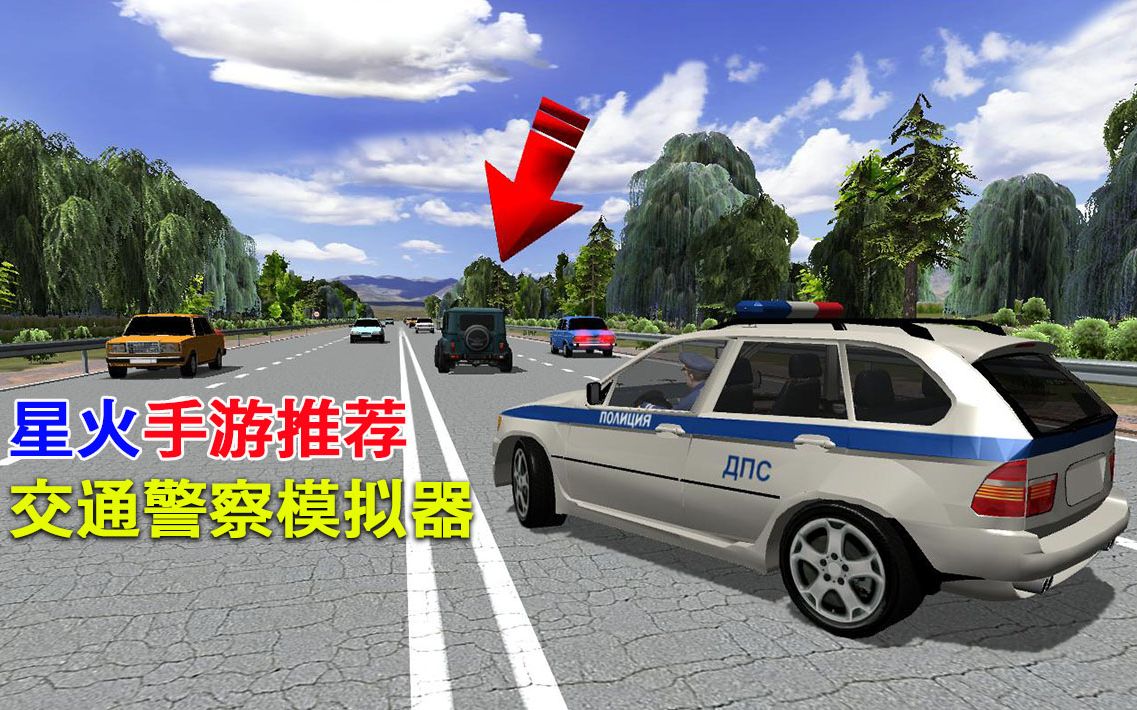 交警模拟器手游:站在马路上查车,体验很真实啊