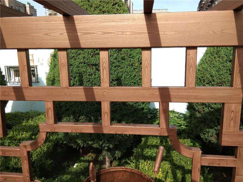 廊架钢结构做仿木纹漆效果,木纹漆施工视频