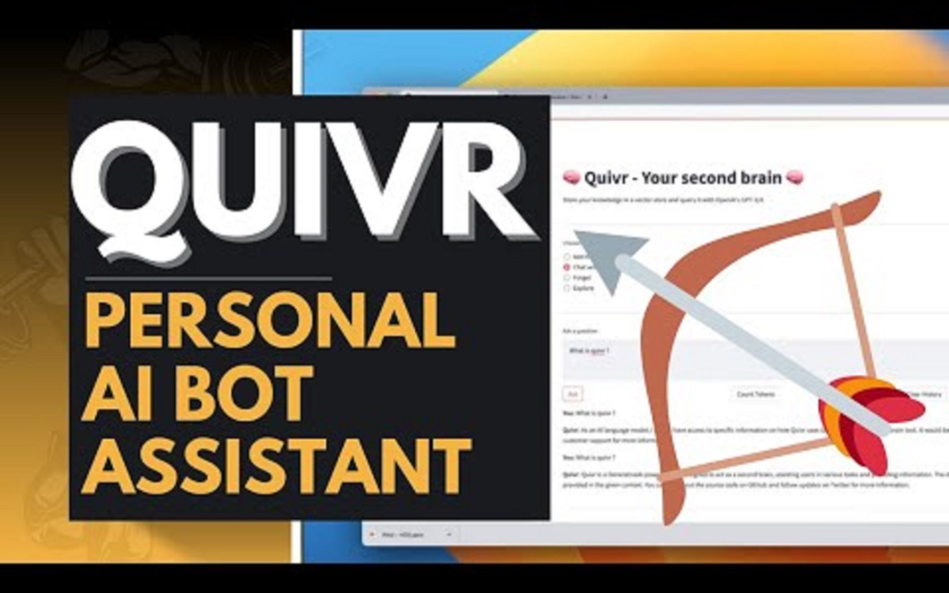 【推荐】Quivr:AI知识库的开源解决方案,打造你个人及企业的第二大脑