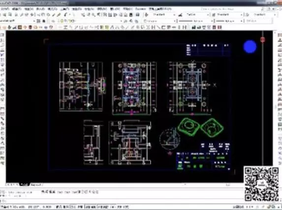 UG注塑模具视频之 结构图的完善 3D分模