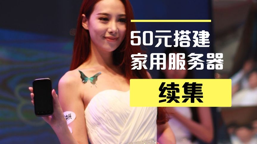 #服务器 #搭建网站 50元搭建家用服务器-续