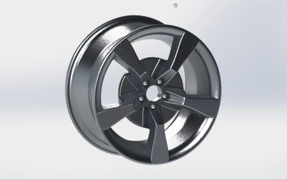 汽车轮毂的绘制,干货满满