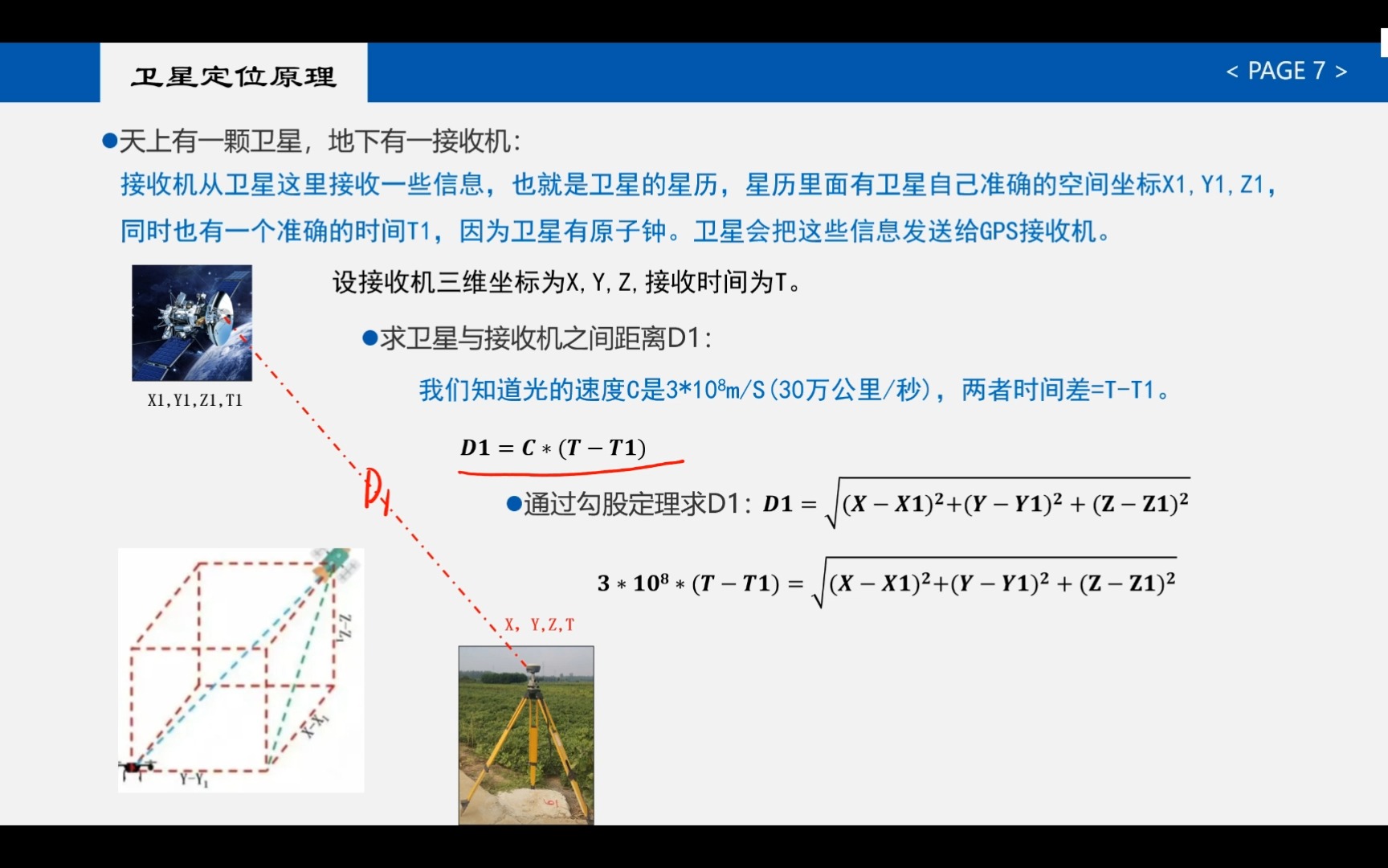 6.3.卫星定位测量原理