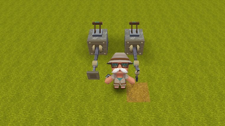 迷你世界新玩法 脑洞大开的机械臂