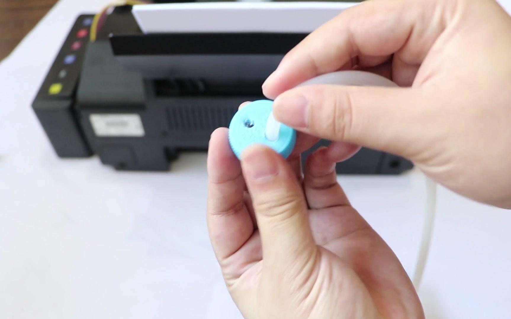 EPSON 爱普生A4机器,简单的做一个废墨收集仓(萌新一样可以做)【...