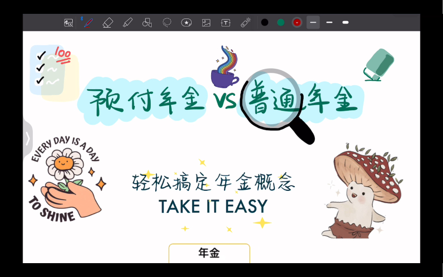 财务核心概念—货币时间价值(3)/预付年金vs普通年金