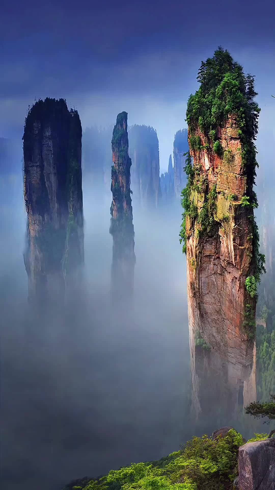 一生必来的景点湖南"张家界