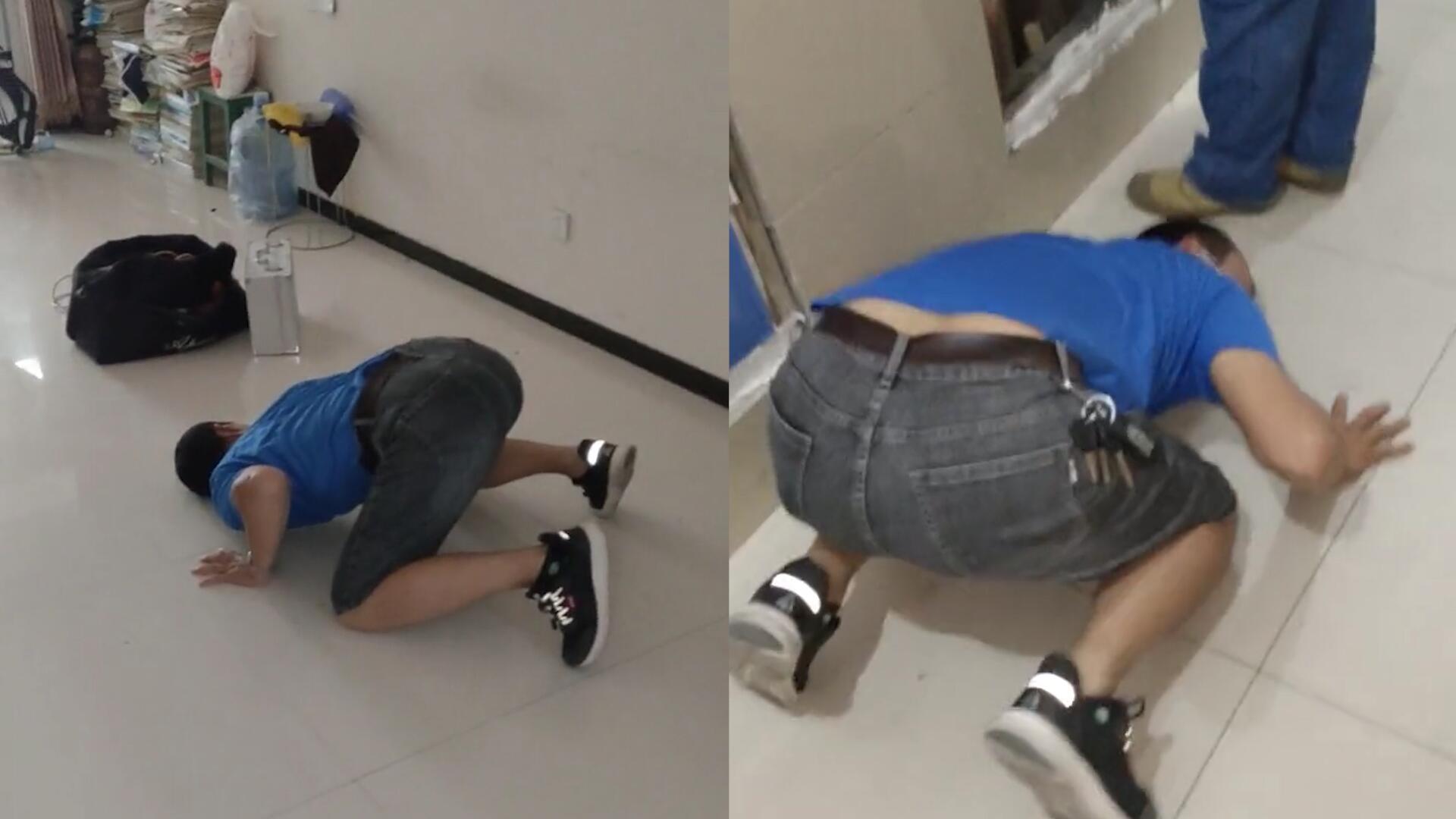 女子1个月交300元水费,意外发现水表总自转,请师傅上门一招搞定