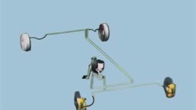 #免费跟我学习汽车底盘,34制动管路的分配