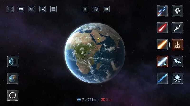星球爆炸模拟器:比光速还快的武器登场!毁灭星球就在一瞬间!