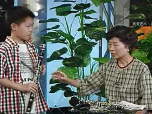 陶纯孝小学生单簧管教学完整版 2课时-1 上 学吹单簧管教材