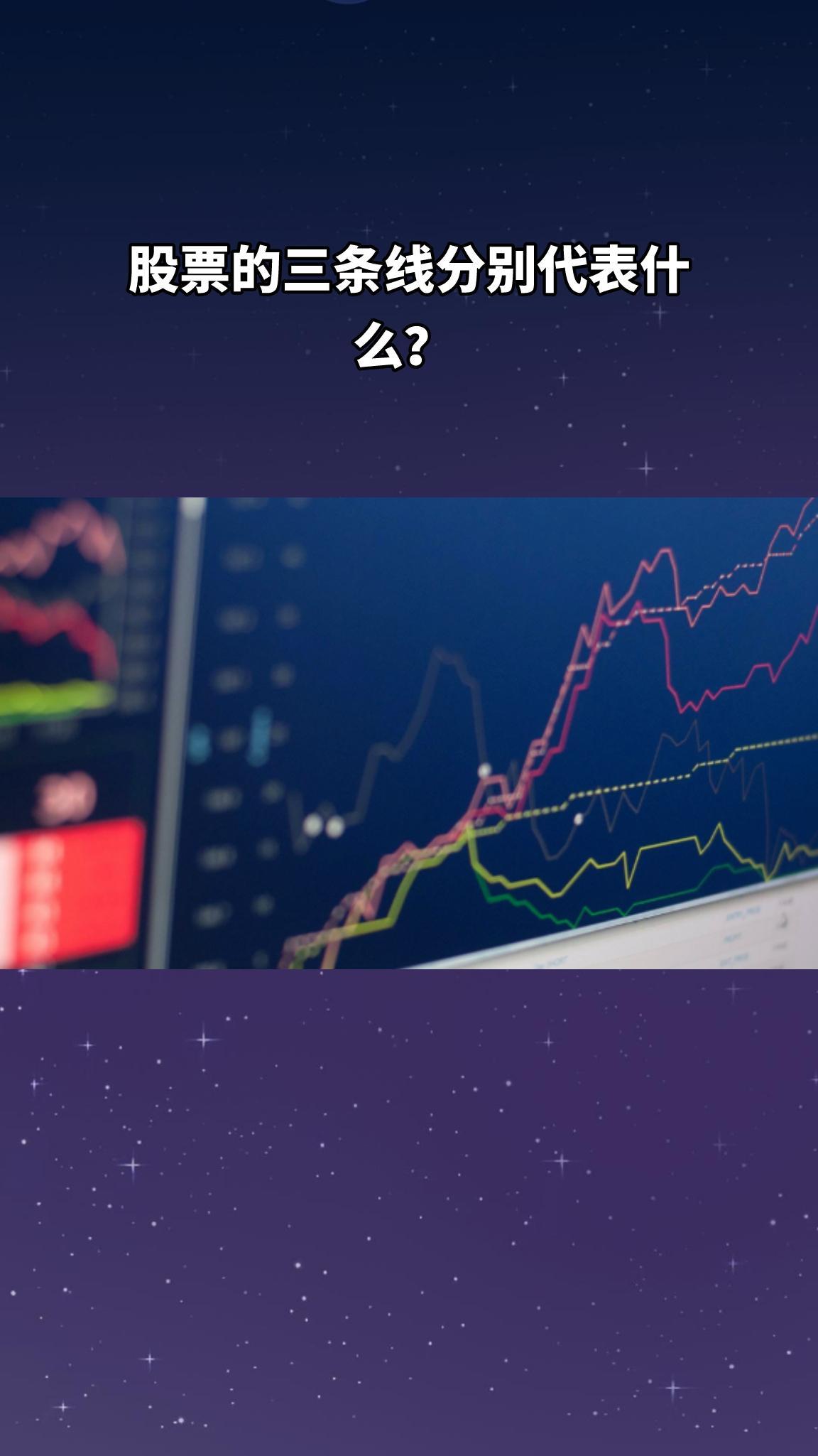 股票的三条线分别代表什么?