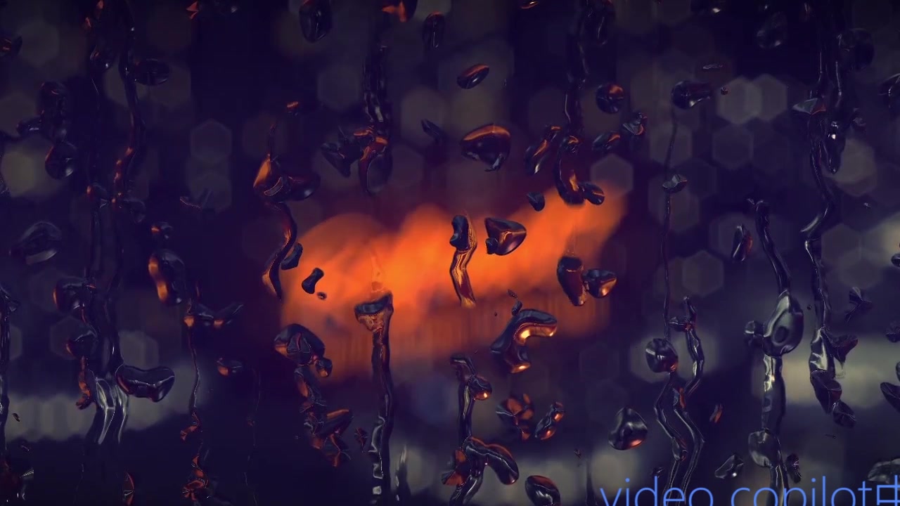 AE特效：真实雨滴CG合成效果