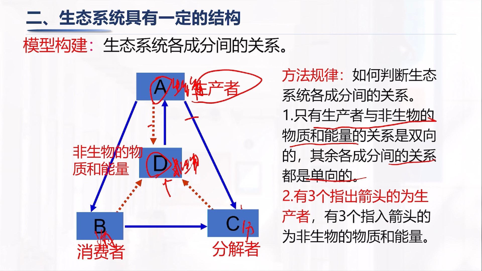 选必二 3.1 生态系统的结构