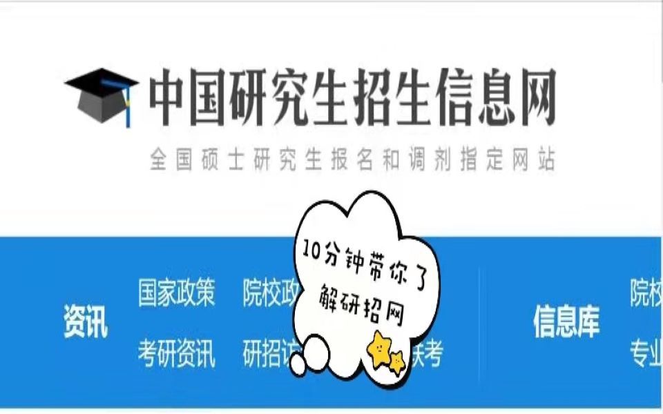 10分钟带你了解研招网
