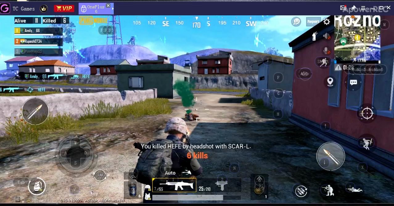 电脑玩国际服,虽然人机多,但是感觉比手搓容易多了