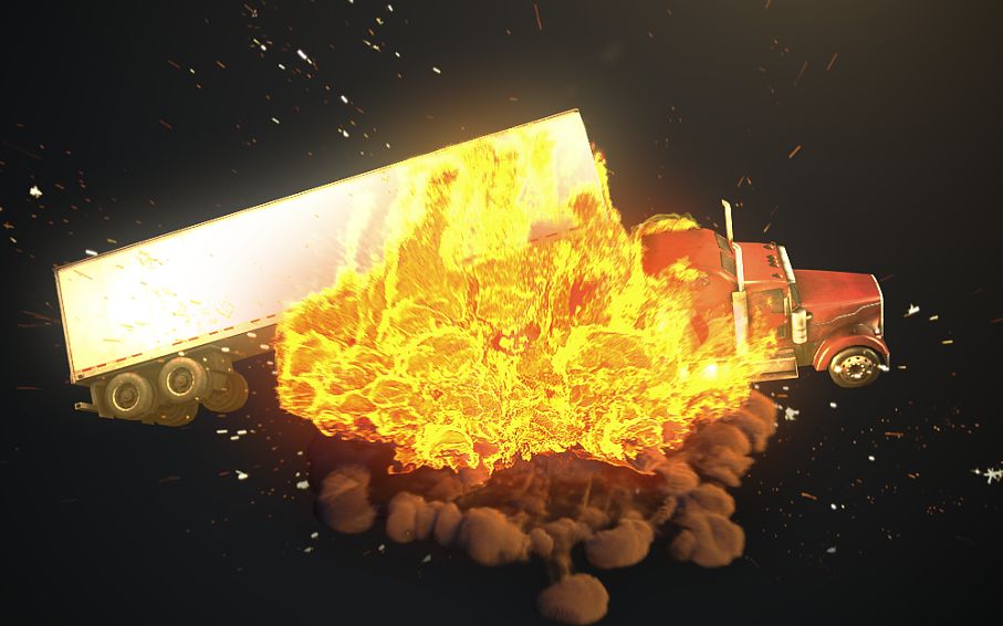 进阶项目——使用C4D制作汽车爆炸特效案例上集