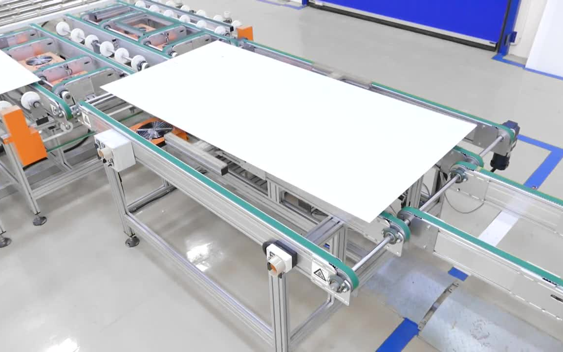 【工厂实拍】太阳能组件生产线 - 光伏组件工厂