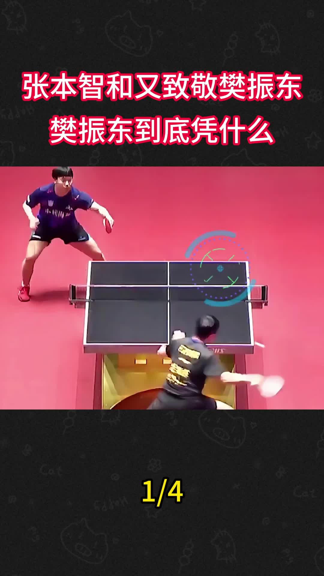 #国乒 #樊振东 #张本智和