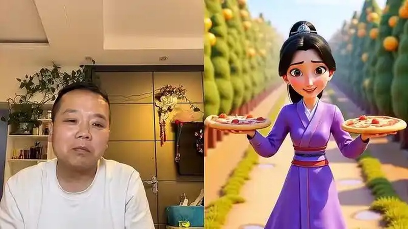 动画人物和真实世界中的对比se