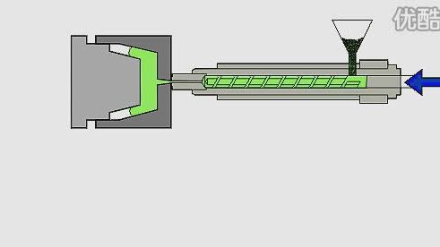 注塑技术压塑成型原理动画