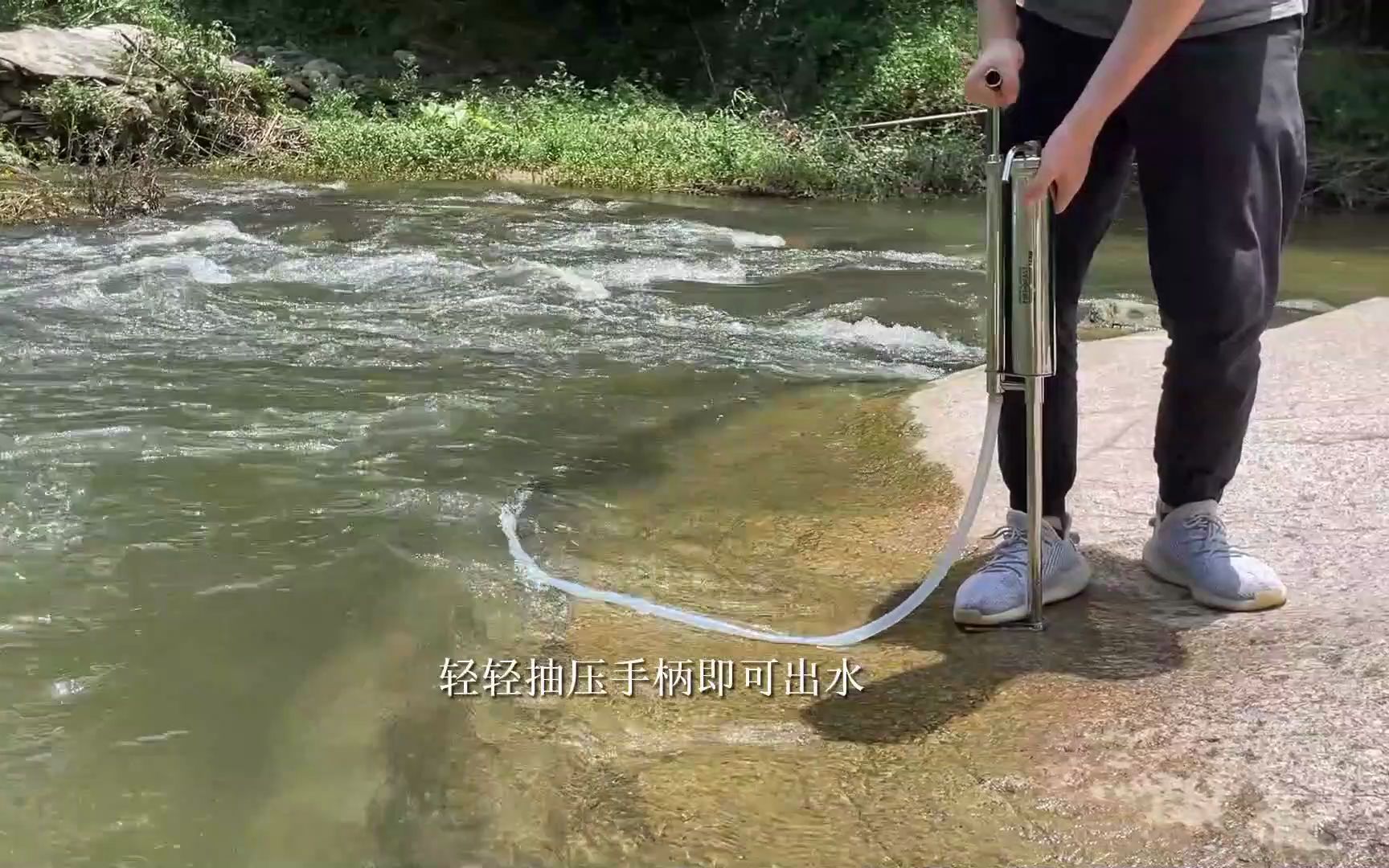 4升/分钟大流量团队用连排净水器,净易户外便携式小分队净水器